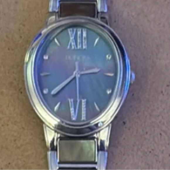 Honora | Accessories | Silver Honora Watch With Roman Numerals Mother ...